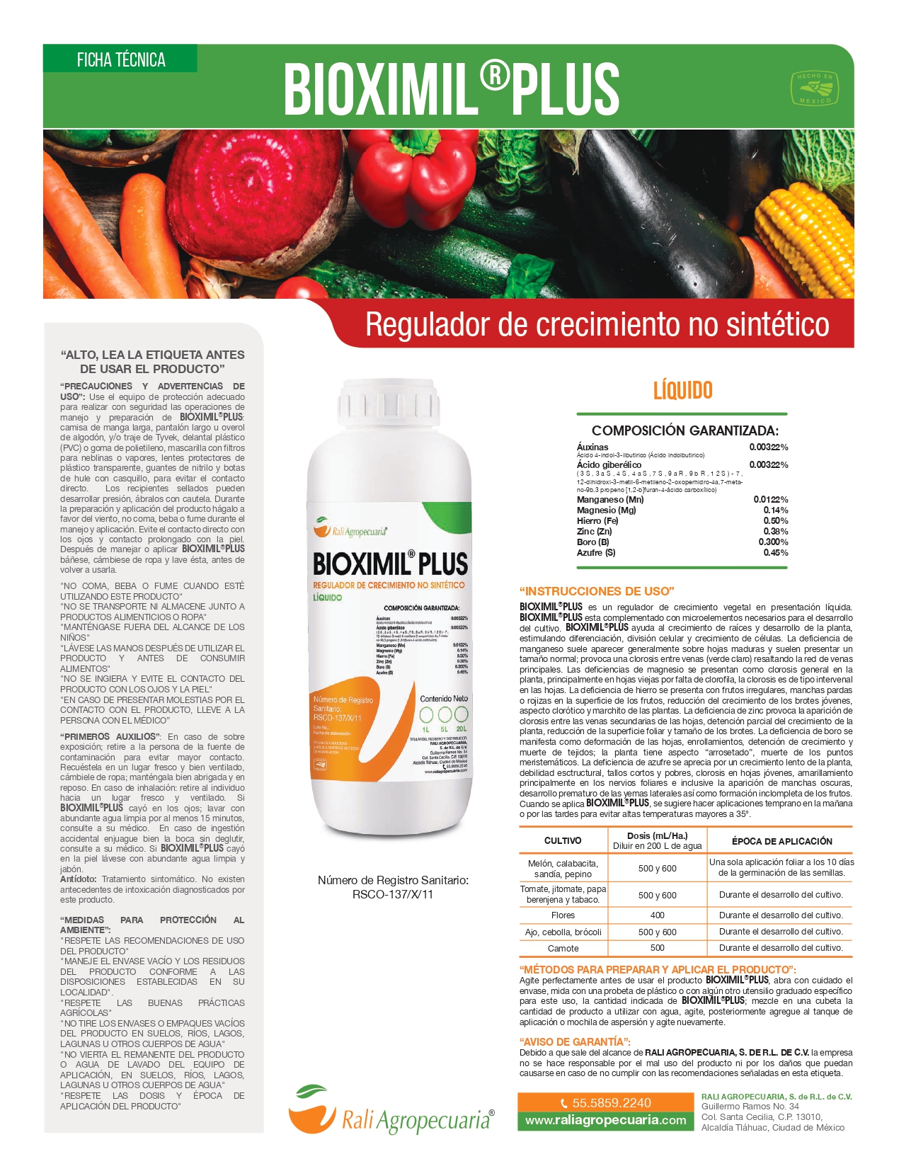 Bioximil Plus - Rali Agropecuaria